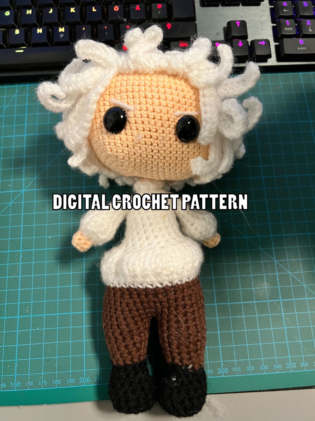 Astarion Baldur's Gate 3 Crochet Pattern - Etsy UK