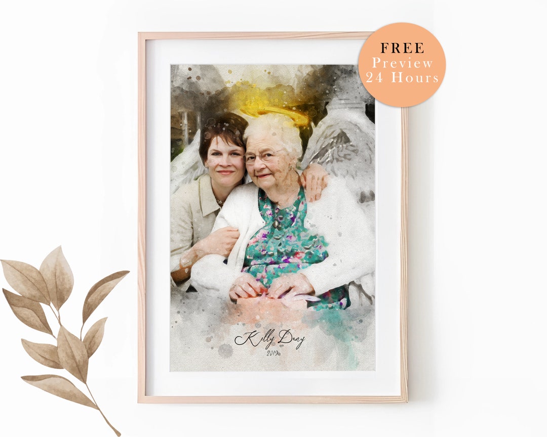 Add Deceased Loved One To Photo