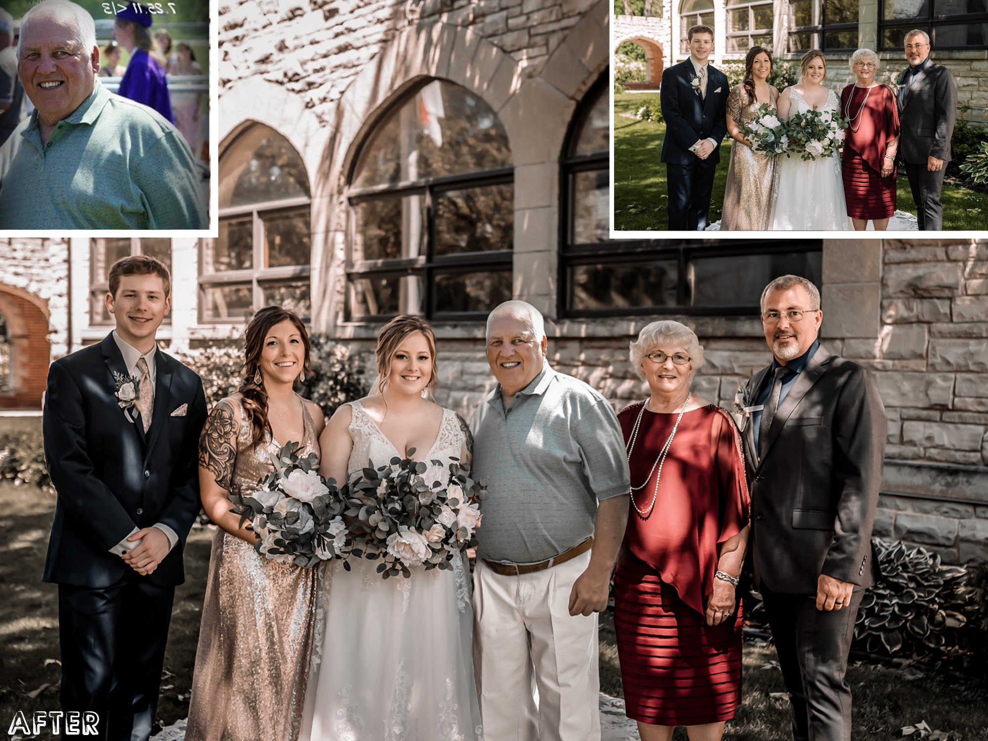 Add a Deceased Loved One, Merged Photos Picture, Combine Photos, Merged ...