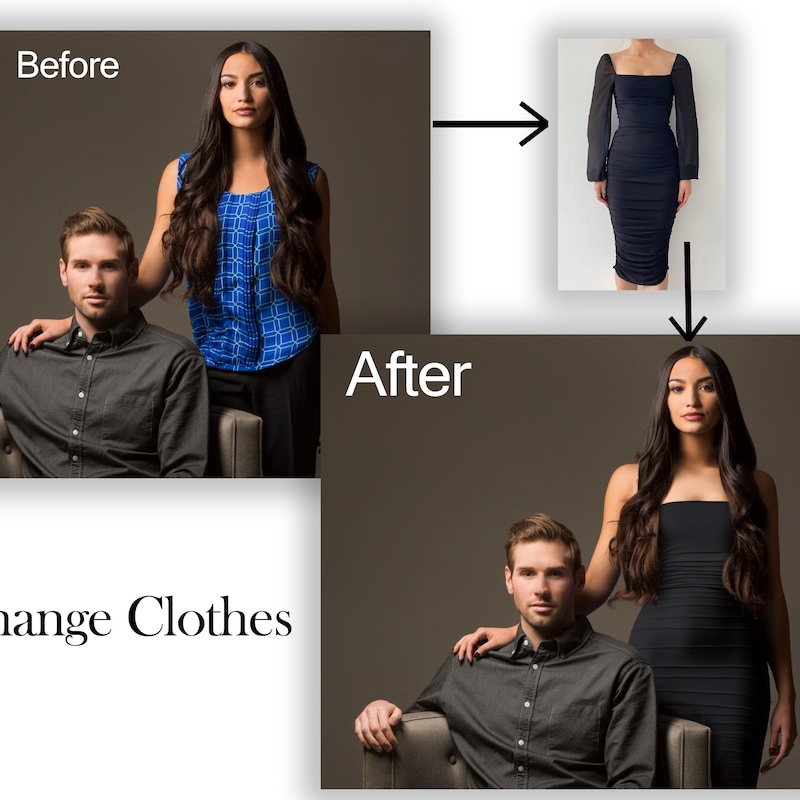 Photo Clothes Change - Etsy