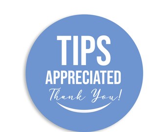 Tips Are Appreciated - Etsy