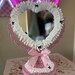Enchanting Faux Caked Mirror/ Vanity/ Desktop/ Vintage Style - Etsy