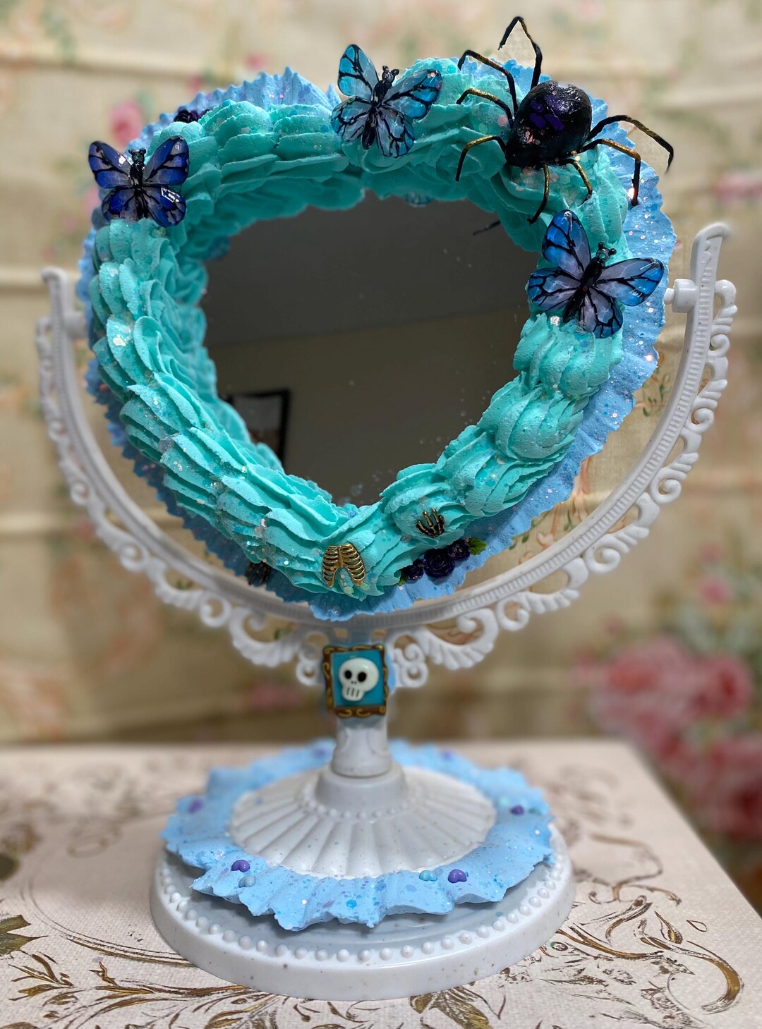 Tim Burton’s Corpse Bride Inspired Faux Caked Double-sided Mirror ...