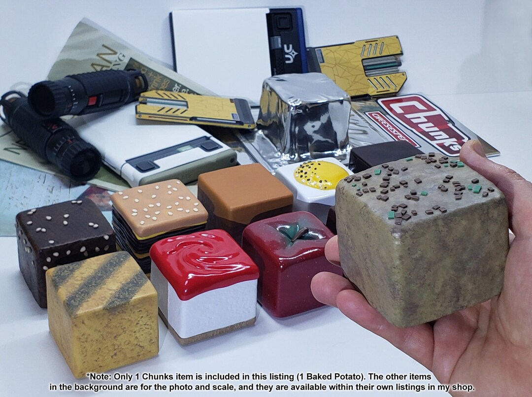 Chunks Baked Potato Starfield Inspired, 1:1 Full Scale Prop Replica or ...
