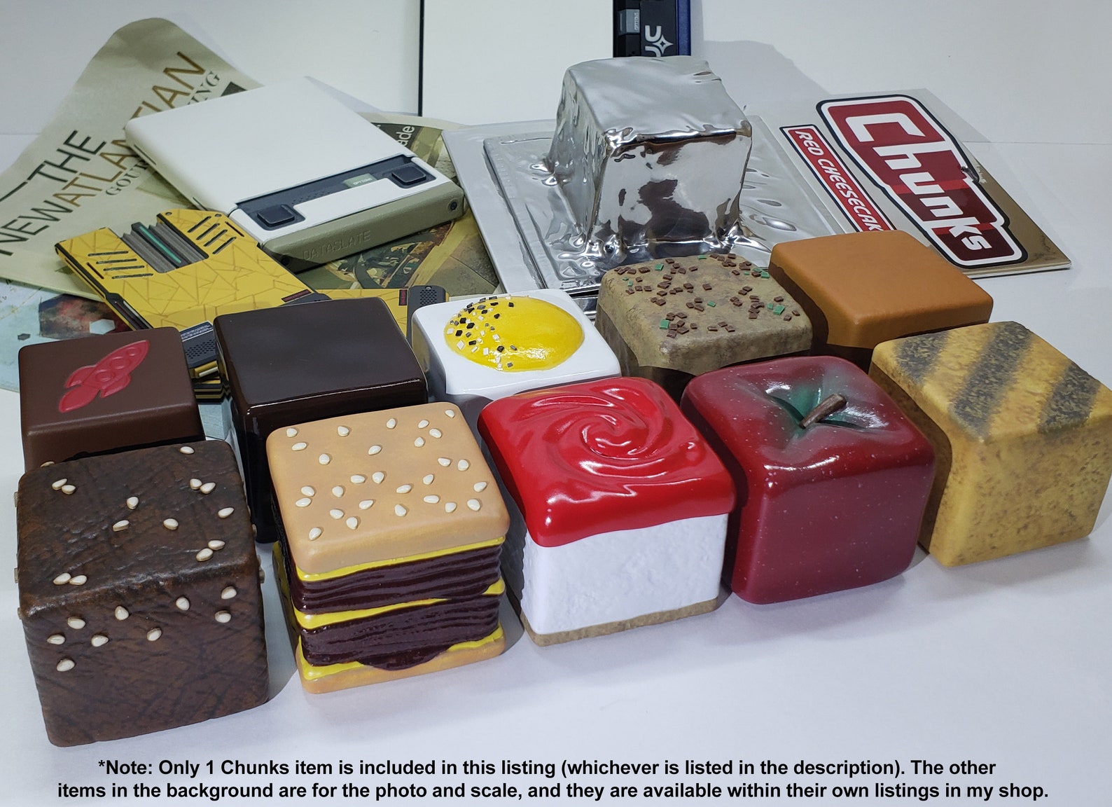 Starfield Chunks Cheesesteak, 1:1 Full Scale Prop Replica or Cosplay - Etsy