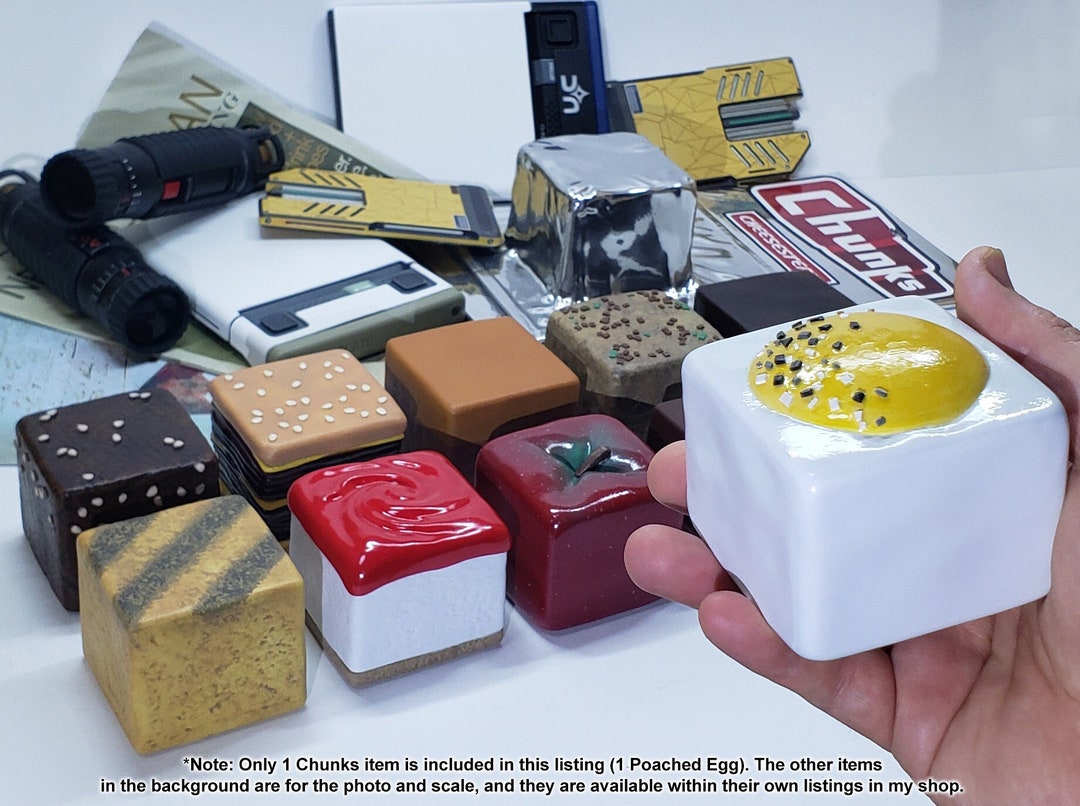 Chunks Poached Egg Starfield Inspired, 1:1 Full Scale Prop Replica or ...