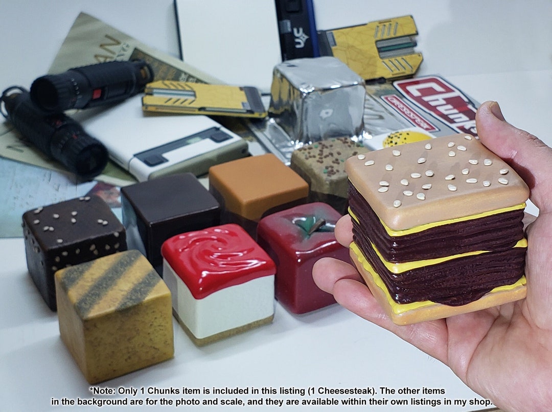 Chunks Cheesesteak Starfield Inspired, 1:1 Full Scale Prop Replica or ...