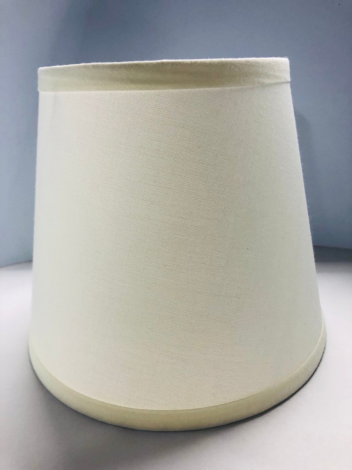 Off White Linen Fabric Lamp Shades in Various Custom Sizes. Available ...