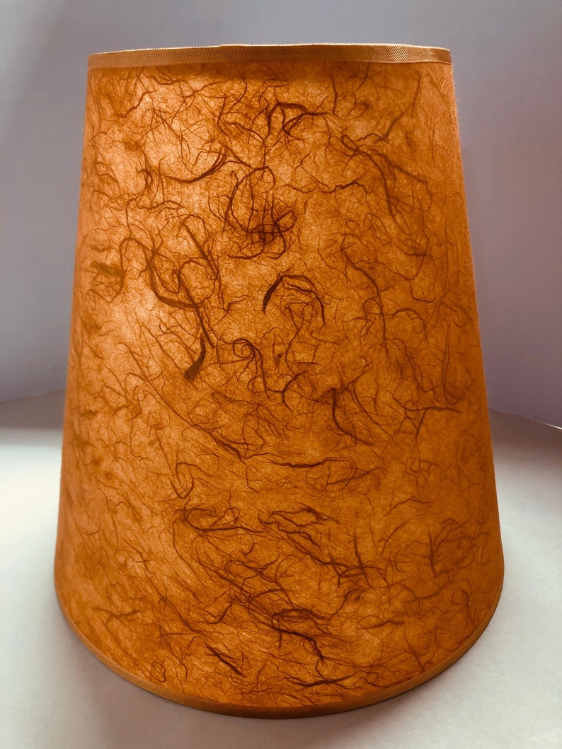 Copper Mulberry Parchment Paper Hardback Lamp Shades in - Etsy