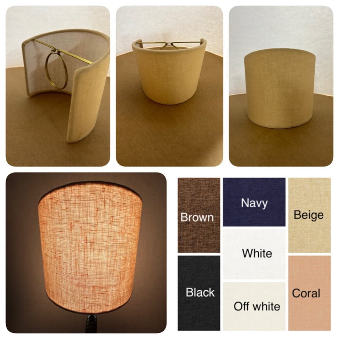 Half Shades Bulb Shields Wall Sconces Lamp Shades With Regular Bulb ...
