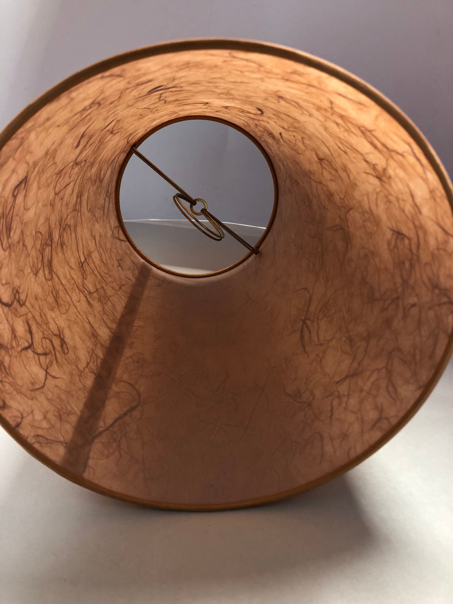 Copper Mulberry Parchment Paper Hardback Lamp Shades in - Etsy