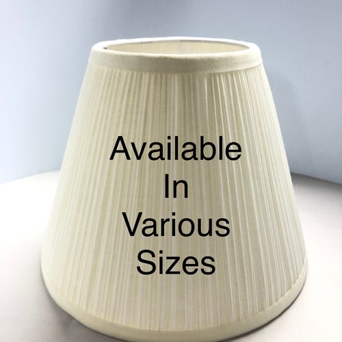 Off White Ivory Linen Small Hardback Lamp Shades in Various - Etsy