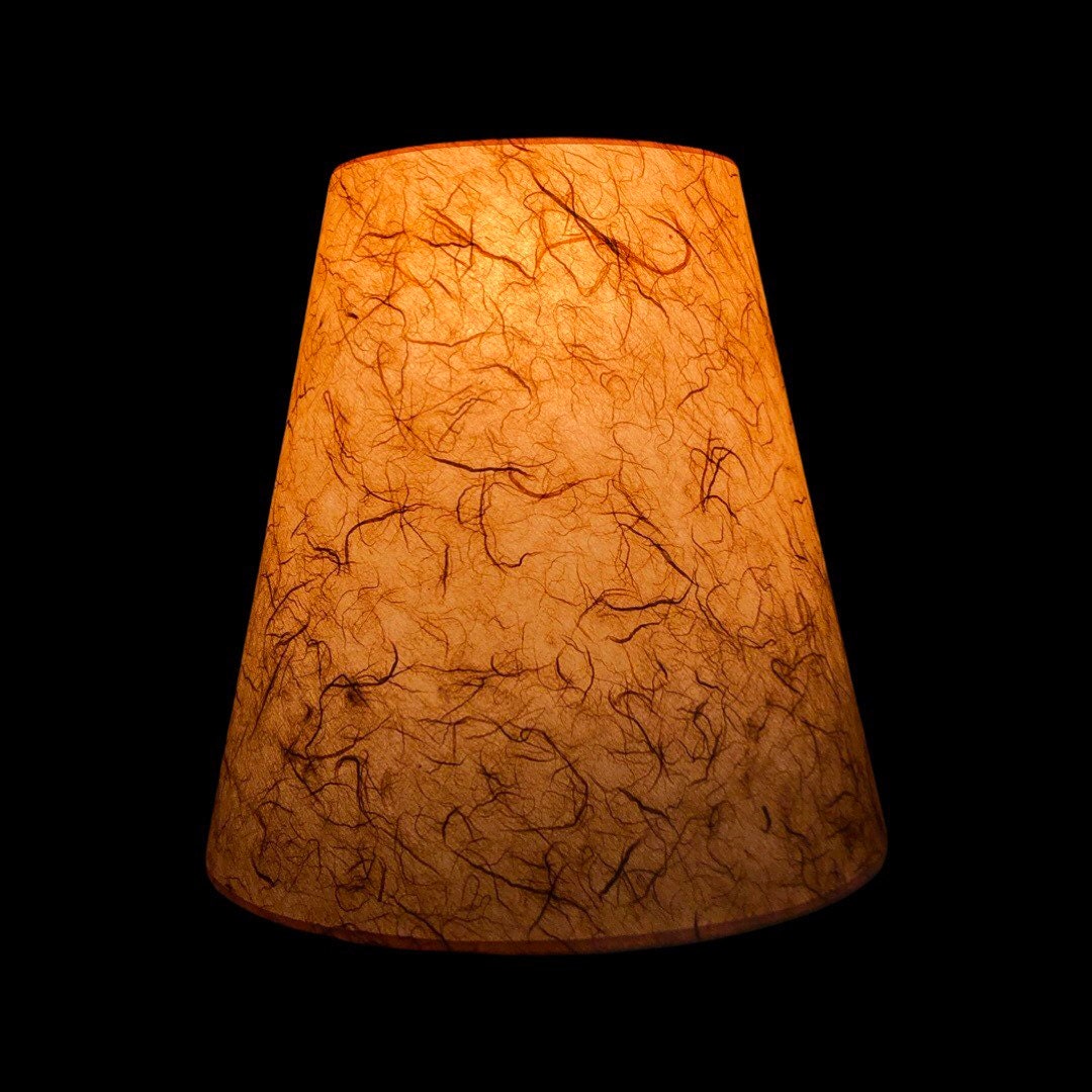 Copper Mulberry Paper Hardback Lamp Shades in Various Sizes. Available ...