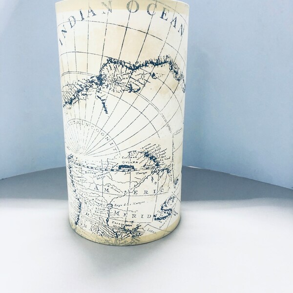 Map Lamp - Etsy