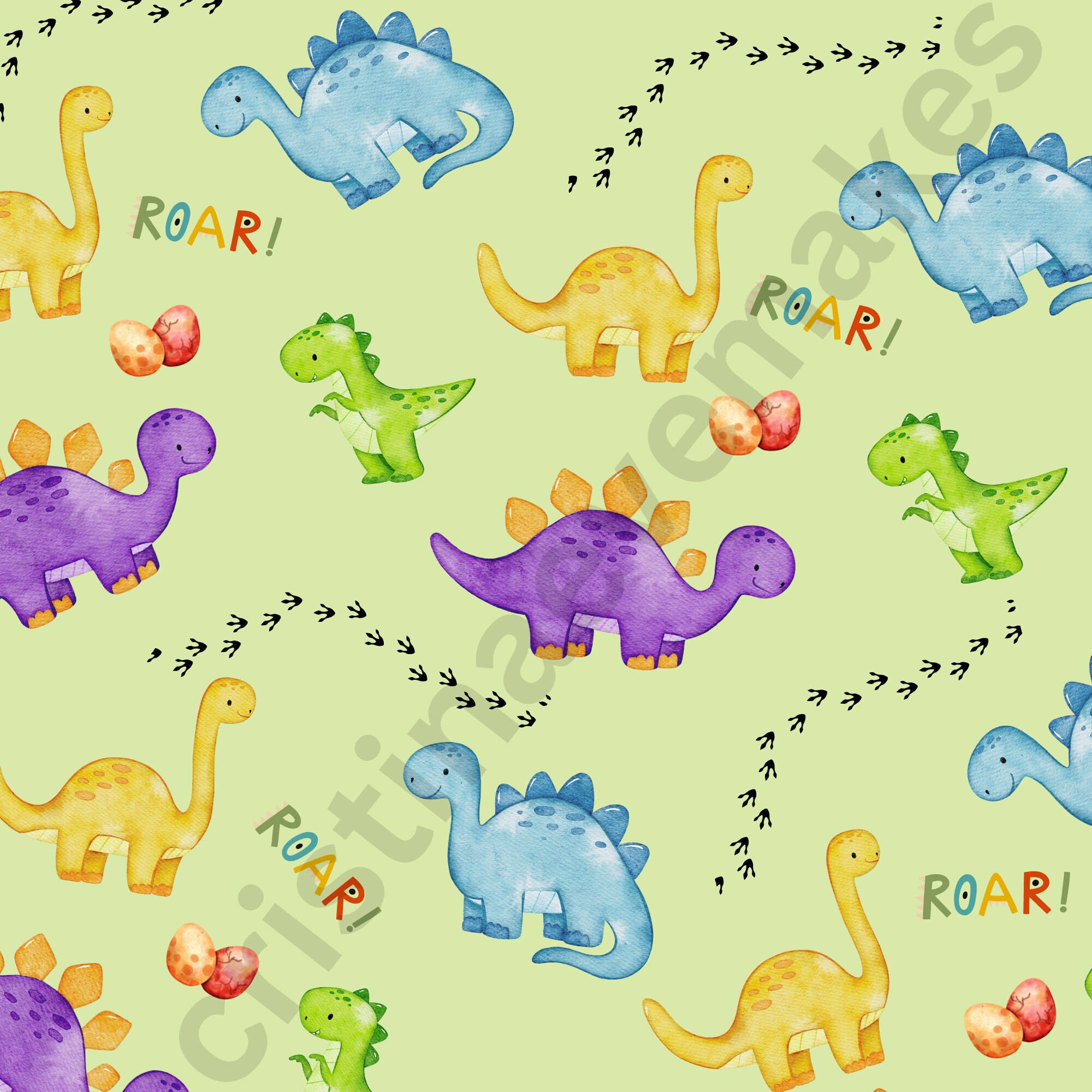 Dinosaur PNG Pattern, Dinosaurs Digital Paper, Dinosaurs Seamless ...