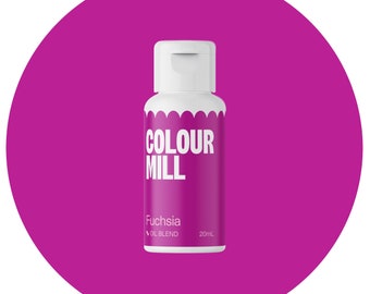 Fuchsia Colour Mill Oil Based Food Coloring Fuchsia Food Coloring With ...
