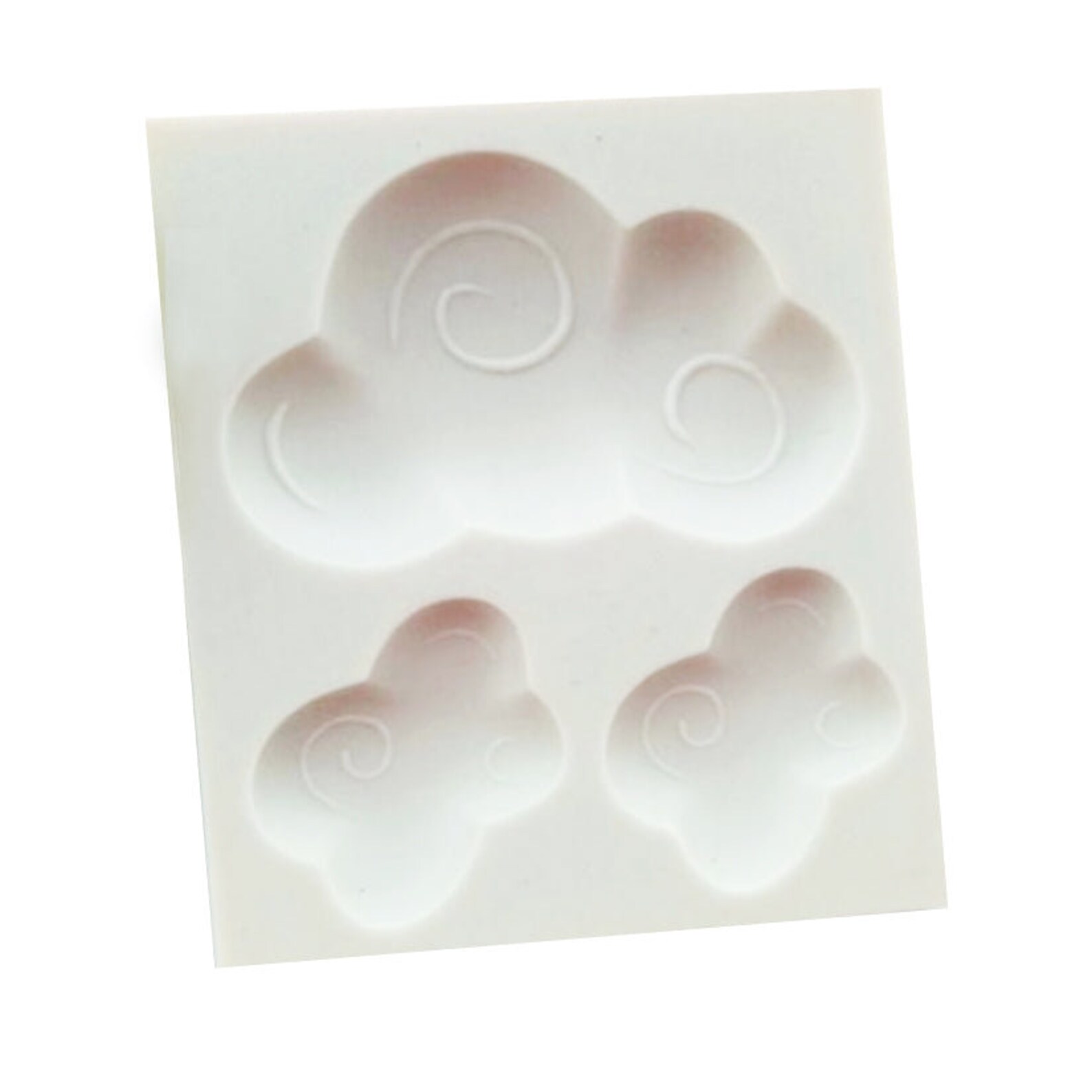 3 Cavity Clouds Mold - Etsy