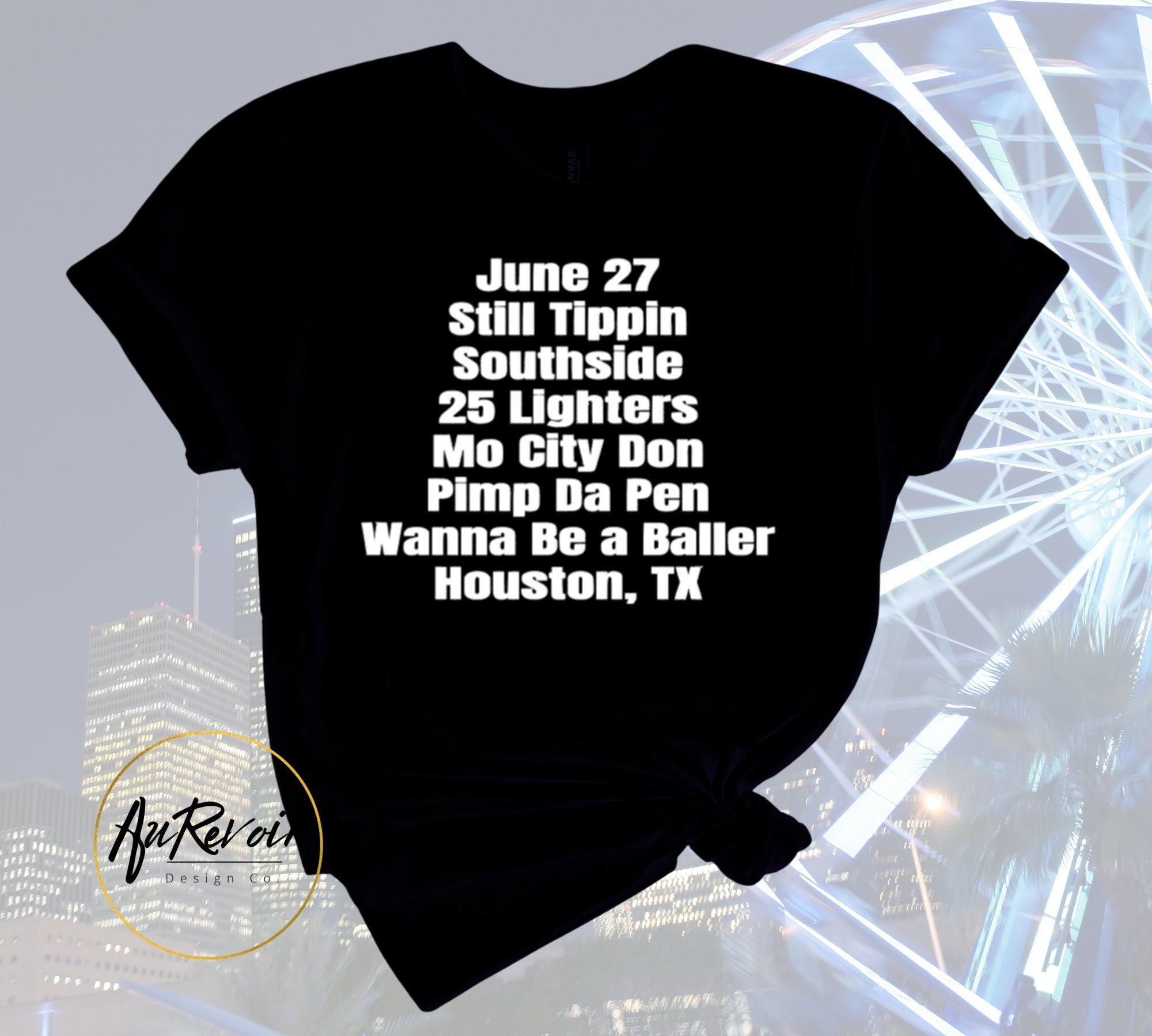 Texas Rappers Houston Rap Song DJ Screw Houston Shirts - Etsy