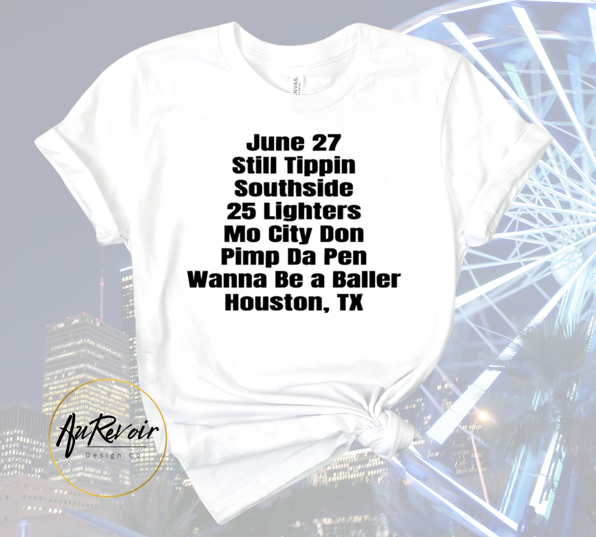 Texas Rappers Houston Rap Song DJ Screw Houston Shirts - Etsy