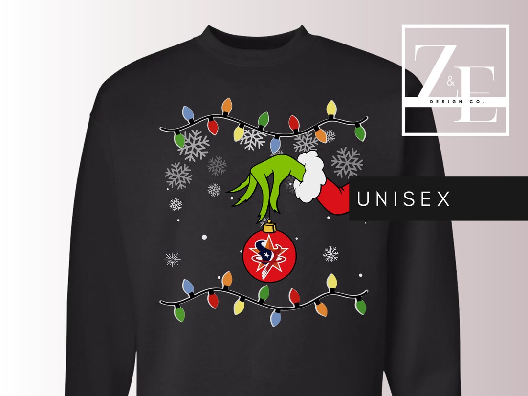 Grinch, Astros, Texans, Rockets Ugly Christmas Sweater, Hip Hop ...