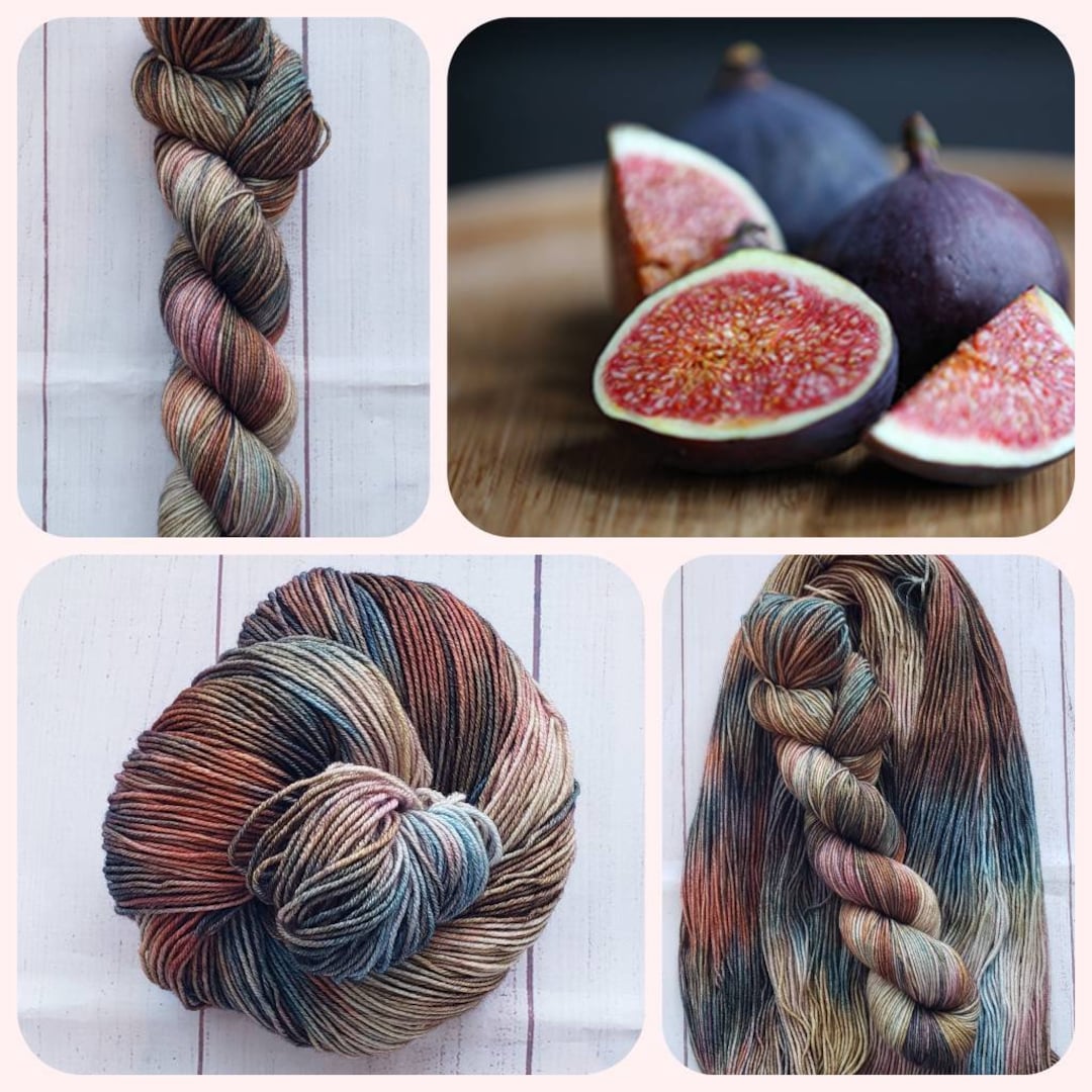 DK Fig Hand Dyed Yarn for Shawls Sweaters Scarves and Hats - Etsy Canada