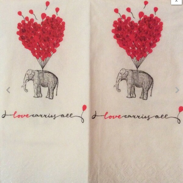Elephant Napkins - Etsy