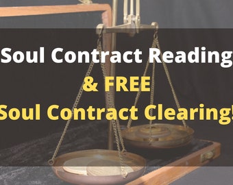 Soul Contract Chart Reading | Etsy