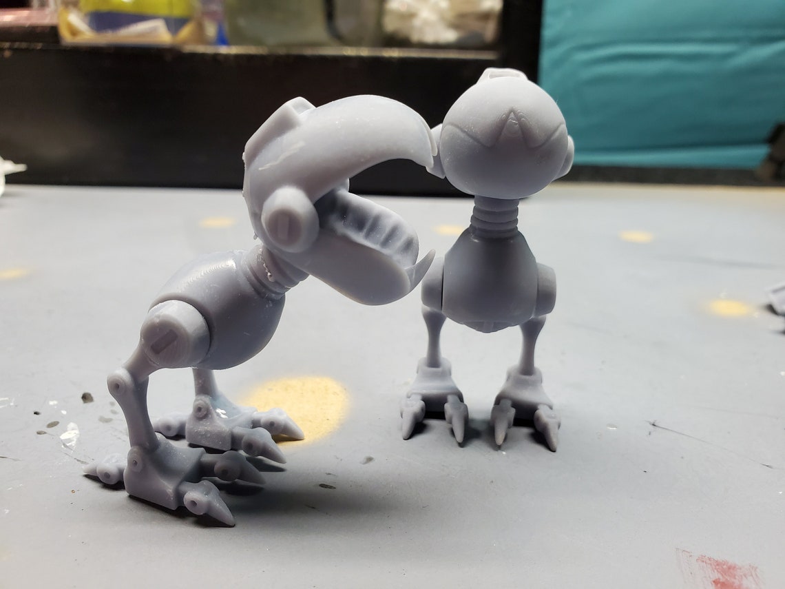 Teenage Mutant Ninja Turtles Mouser Bots (custom 3d Printed for 6 Inch ...