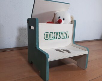 Stool With Storage - Etsy