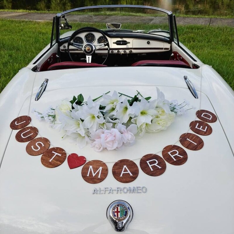 Just Married Sign - Etsy