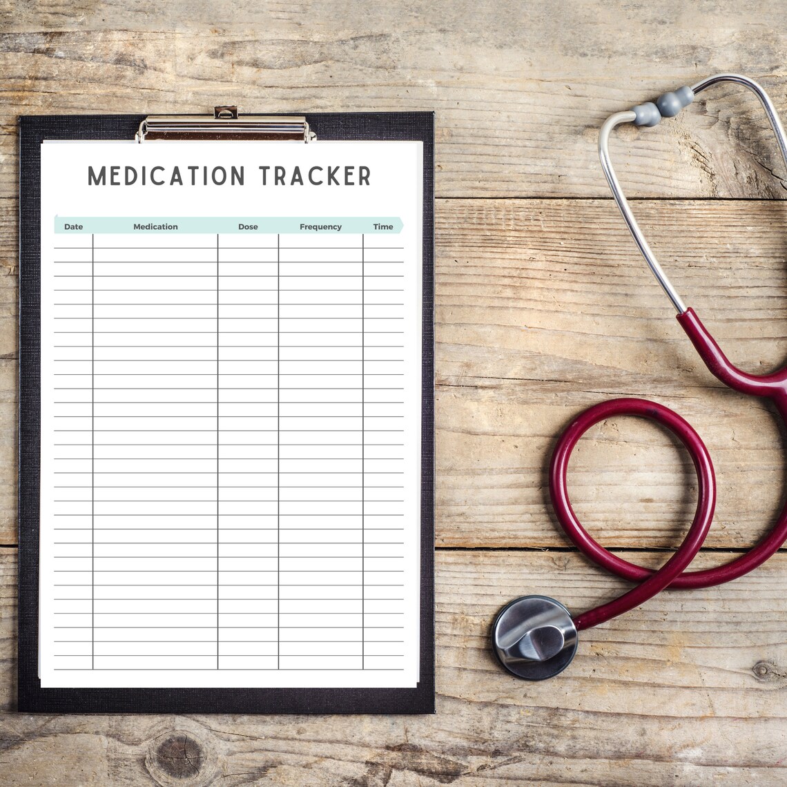 Medication Tracker Printable Prescription Tracker Medicine | Etsy