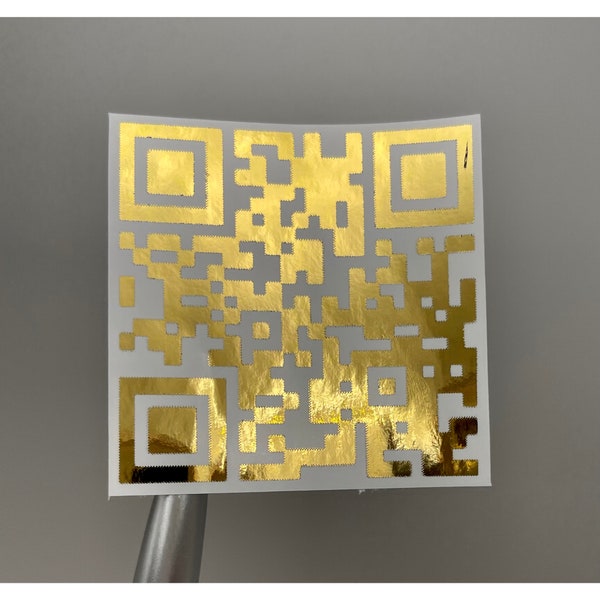 Social Media Qr Code Sticker - Etsy