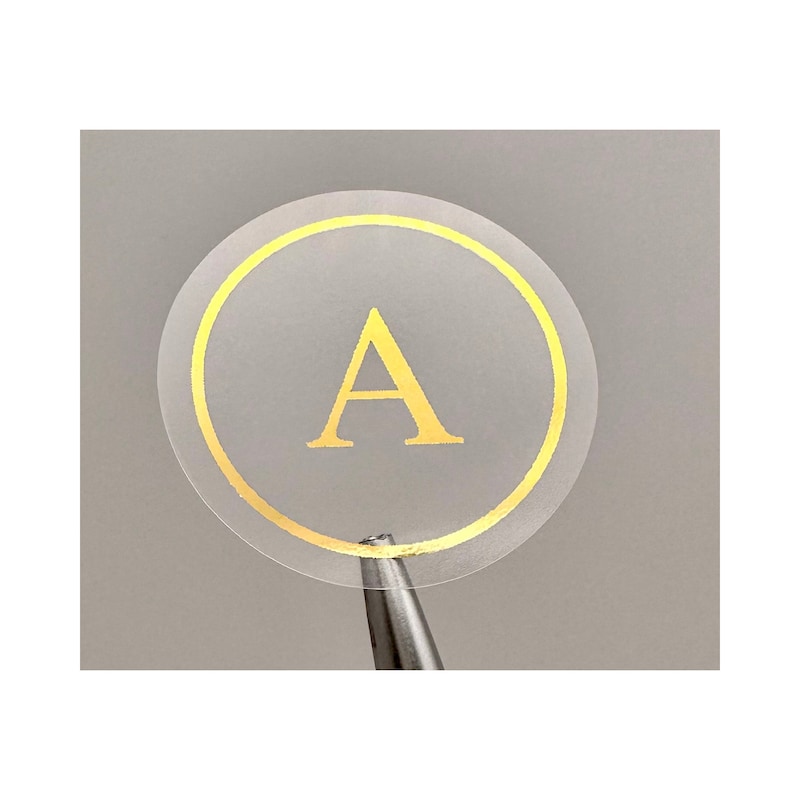 Monogram Sticker - Etsy