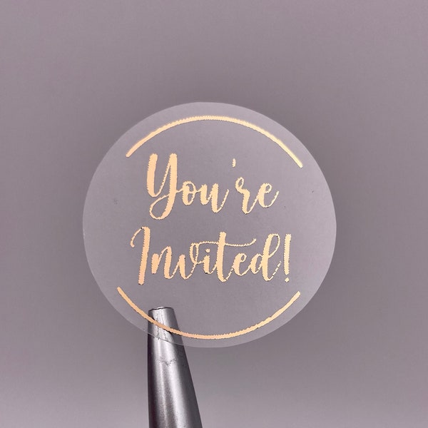 Youre Invited Wedding Stickers - Etsy