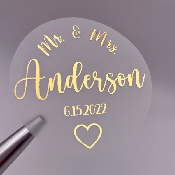Mr and Mrs Decal - Etsy