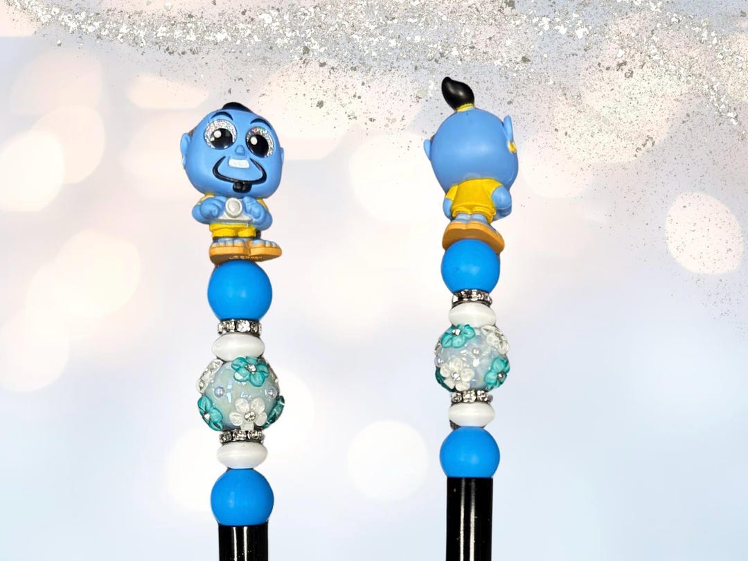 Genie From Aladdin Disney Doorable Beaded Pen - Etsy