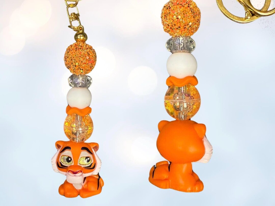 Shere Khan Jungle Book Disney Doorable Beaded Keychain - Etsy