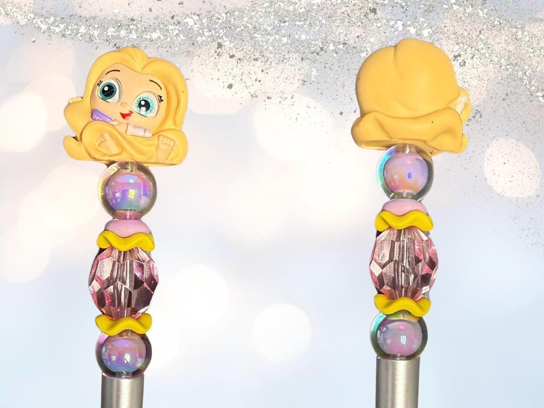 Rapunzel Disney Doorable Beaded Pen - Etsy