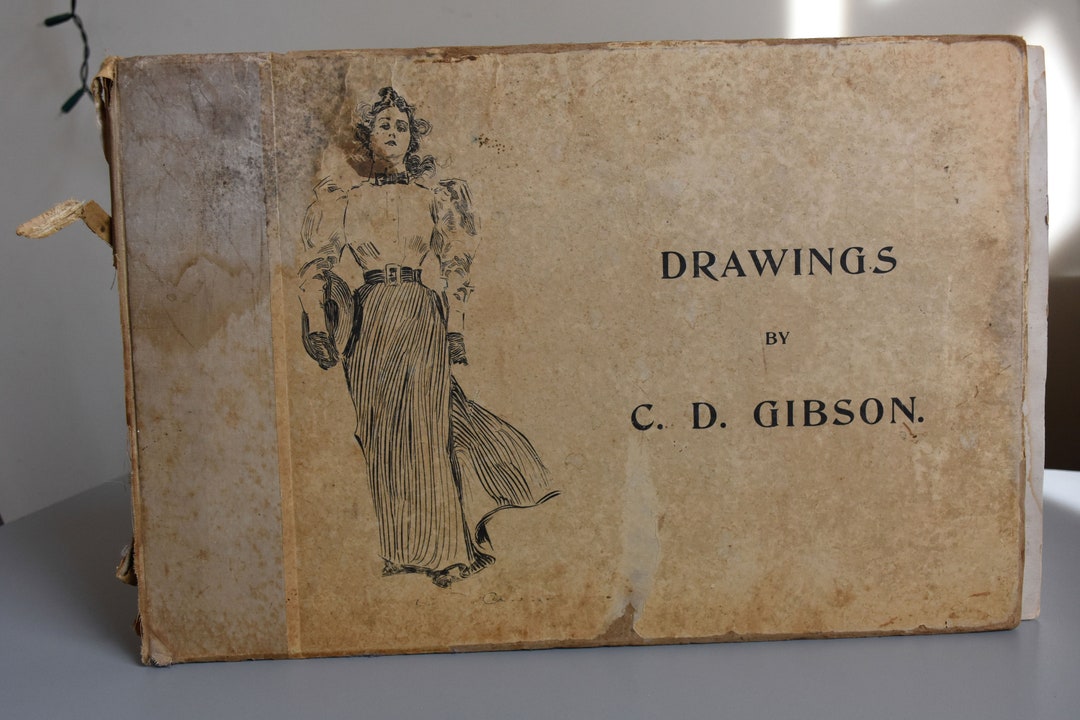 CD Gibson Drawings - Etsy