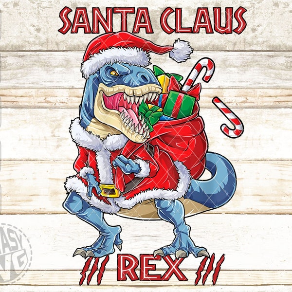 Santasaurus Rex - Etsy