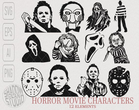 Halloween Horror Movie Characters