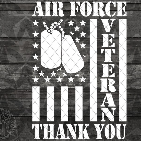 Air Force Dxf File - Etsy