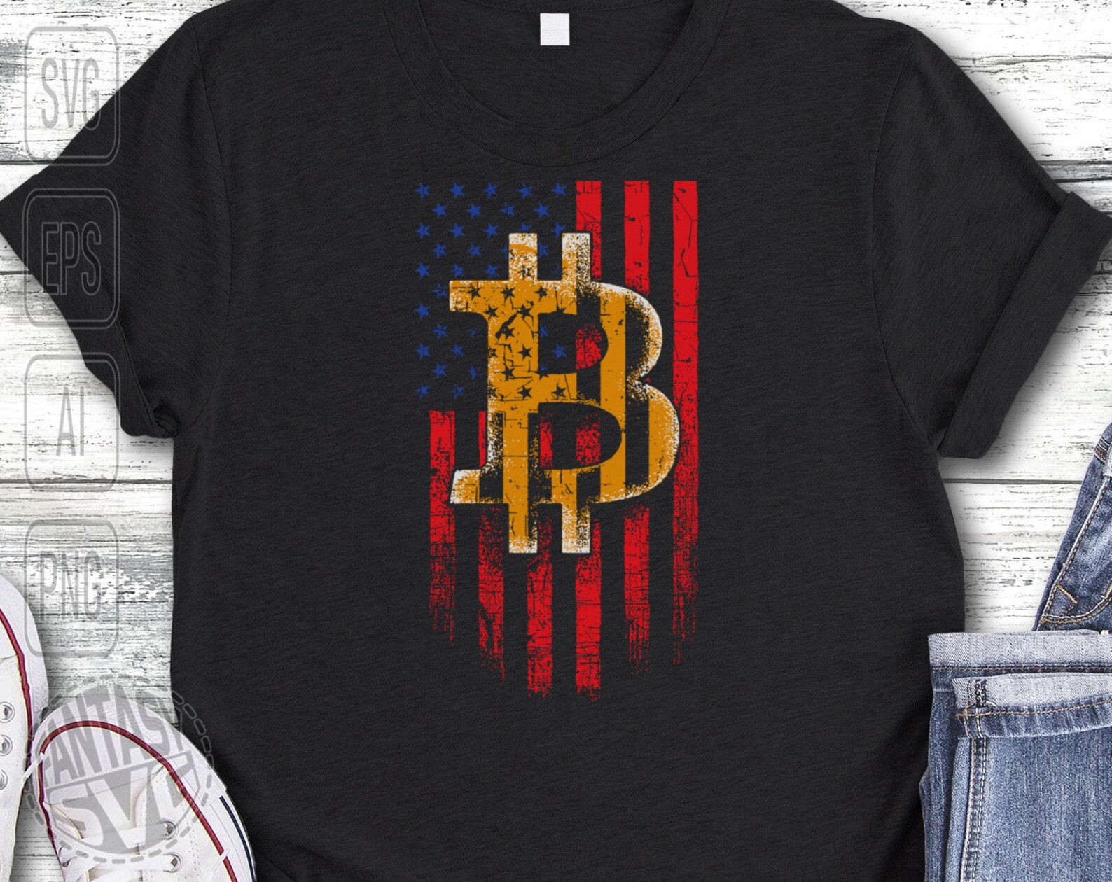 Bitcoin USA American Flag Digital Crypto Currency Money - Etsy