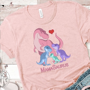 Mamasaurus Rex 3 Babies Mom Mothers Day SVG DXF PNG Cut Files - Etsy