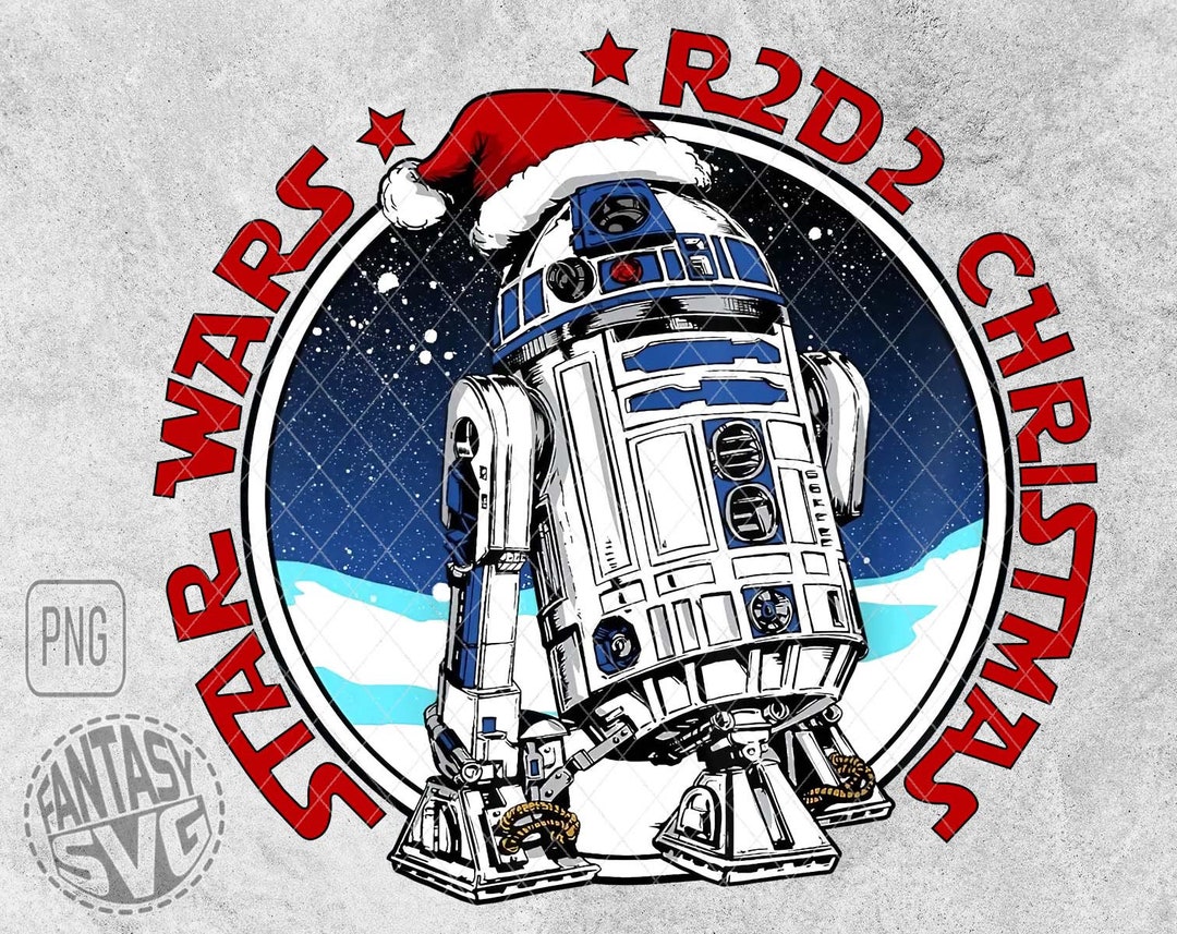 R2D2 Star Wars Merry Christmas Sithmas Vader Trooper Droid Ugly PNG ...