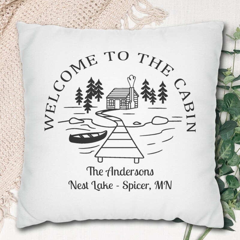 Cabin Pillows - Etsy