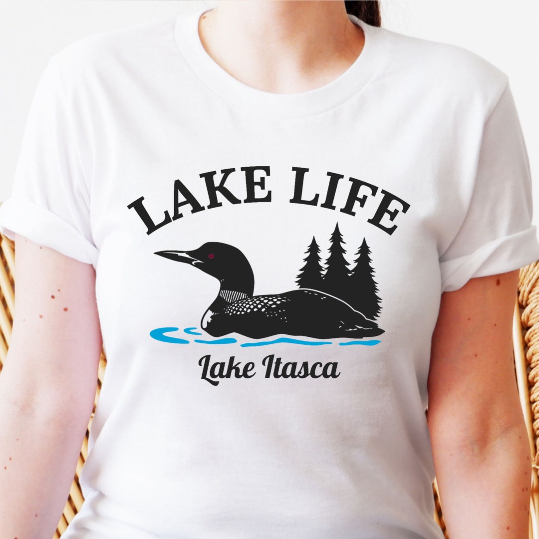Lake Life Loon Tshirt Personalized Shirt - Etsy