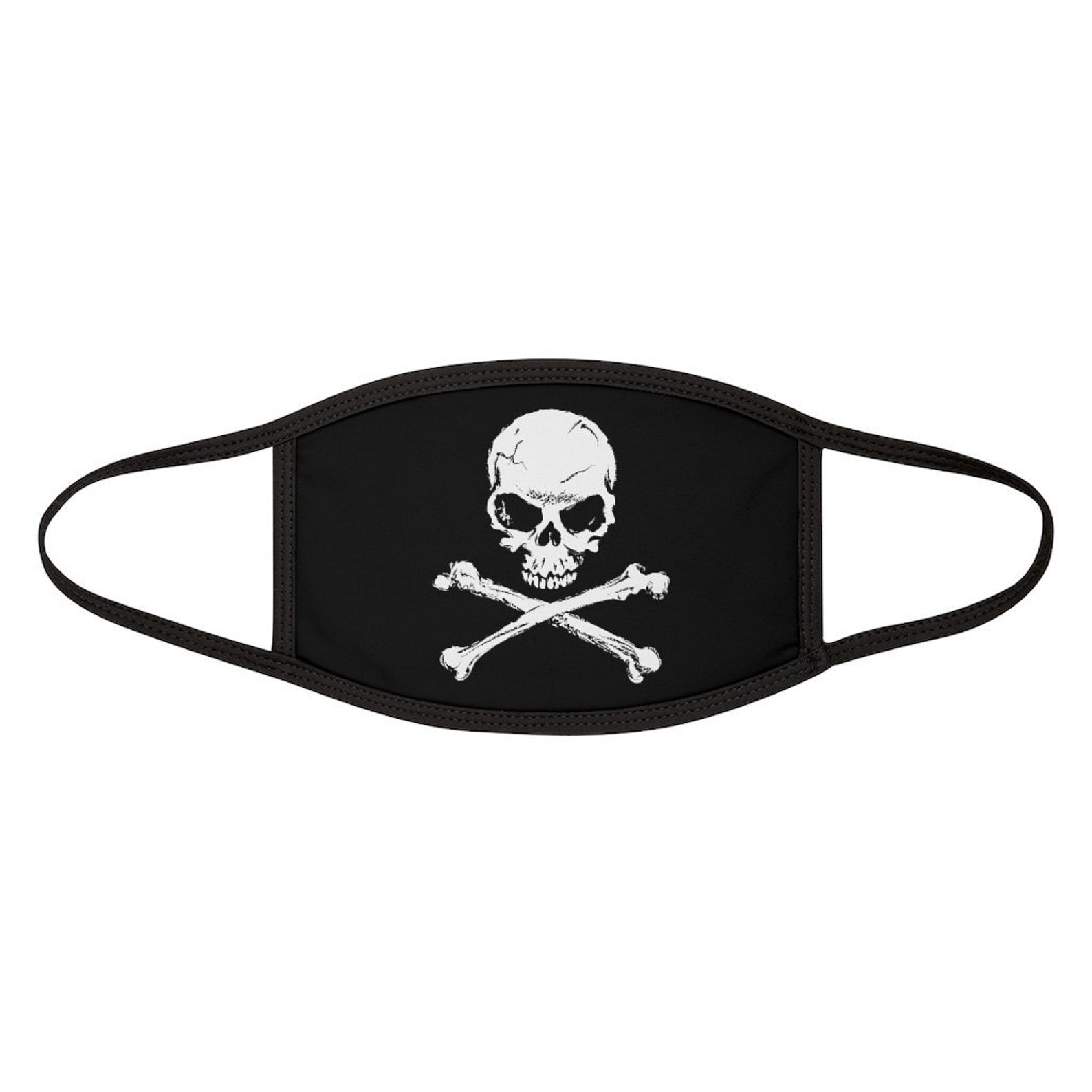 Skull and Crossbones Mask Skull Mask Polyester exterior | Etsy