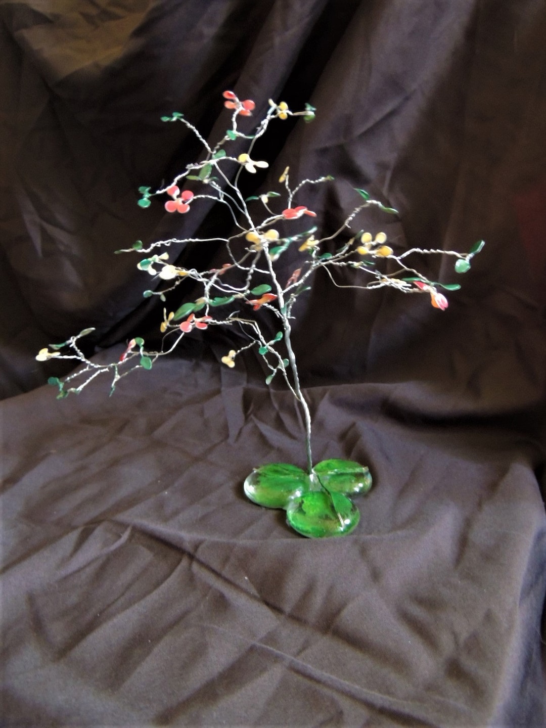 Flowering Tree Wire Sculpture - Etsy