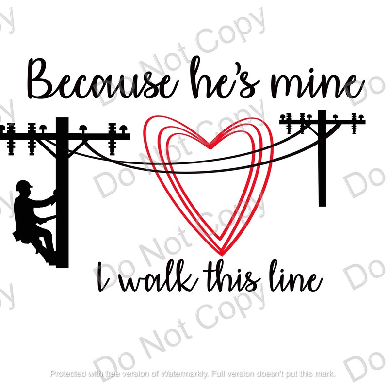 Walk the Line - Etsy